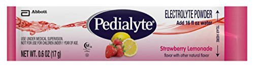 Pedialyte Strawberry Lemonade 17 Gram Powder.6 Ounce (6-2 Pack)