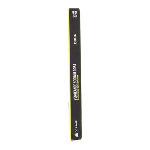 CORSAIR Vengeance SODIMM DDR4 RAM 32GB (1x32GB) 3200MHz CL22-22-22-53 1.2V Intel AMD Laptop Notebook Memory - Black (CMSX32GX4M1A3200C22)
