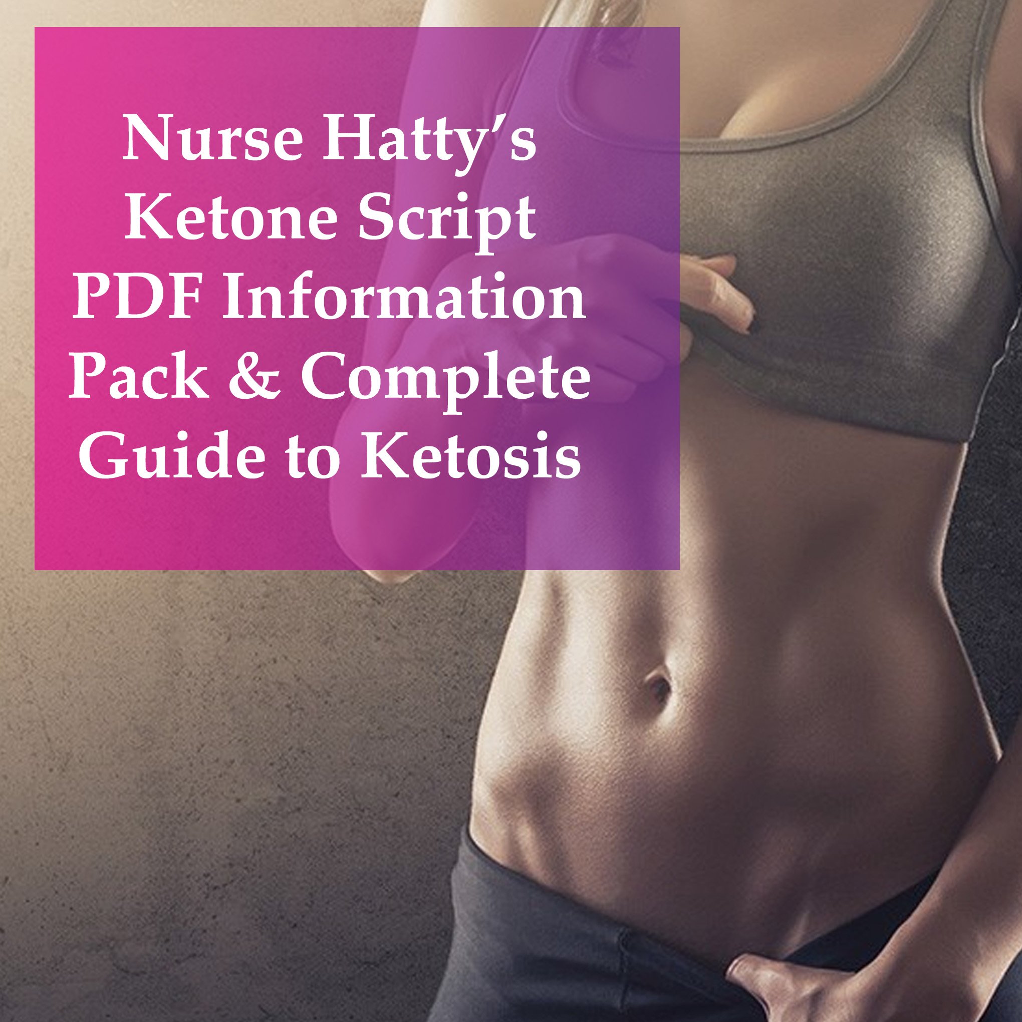 Nurse Hatty - Keto Strips – Fresh – USA-Made – High-Performance – eBook (250ct. Long)
