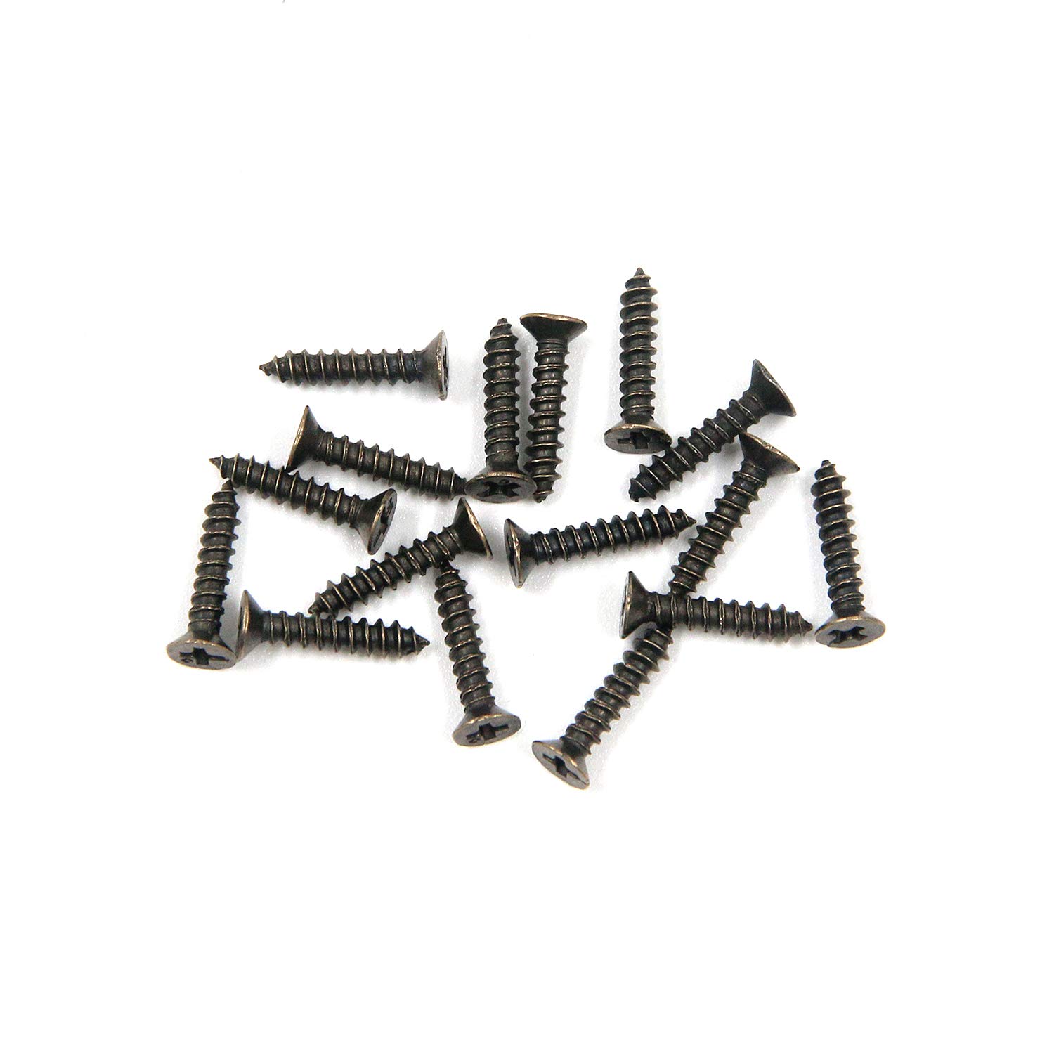 Coshar 8 pcs Bronze Hook Antique Hook Double Prong Hook for Hanging Towel Coat Scarf Key and Cap