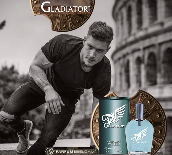 PB ParfumsBelcam Gladiator Eau De Toilette Spray, Our Version of a Designer, 3.4 fl.oz.