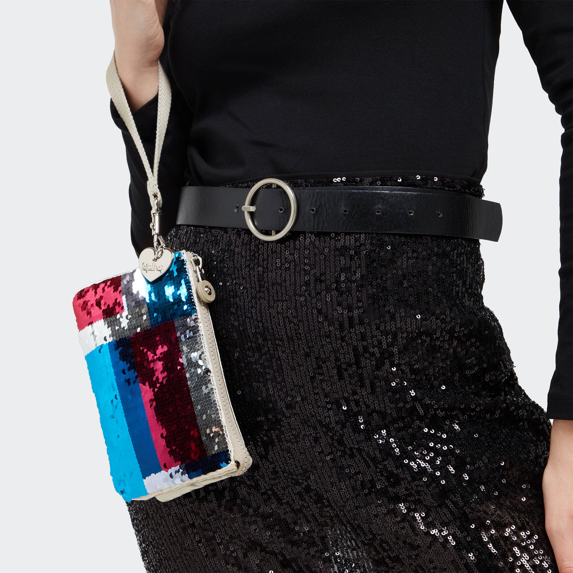 Kipling Creativity Large Pouch Festive Sparkle