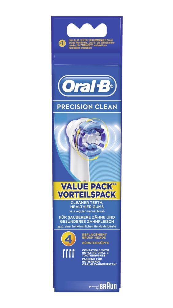 Oral B Precision Clean, formerly Flexisoft toothbrush heads, 6 Ct