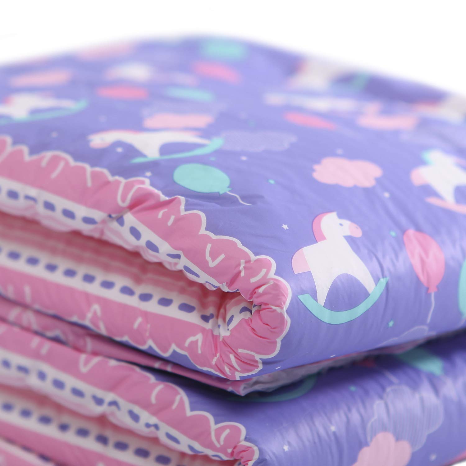 Littleforbig Adult Printed Diaper 40 Pieces (4 Packs) - Little Fantasy (Medium 28"-38")