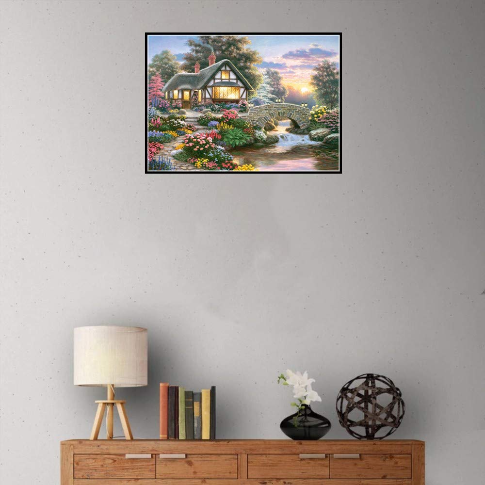 DIY 5D Diamond Painting Full Dril, Xizhendai Full Drill DIY 5D Diamond Paints by Number Kits Rhinestone Pasted Embroidery Kit Home Decor (xiaoqiao, 30x40cm)
