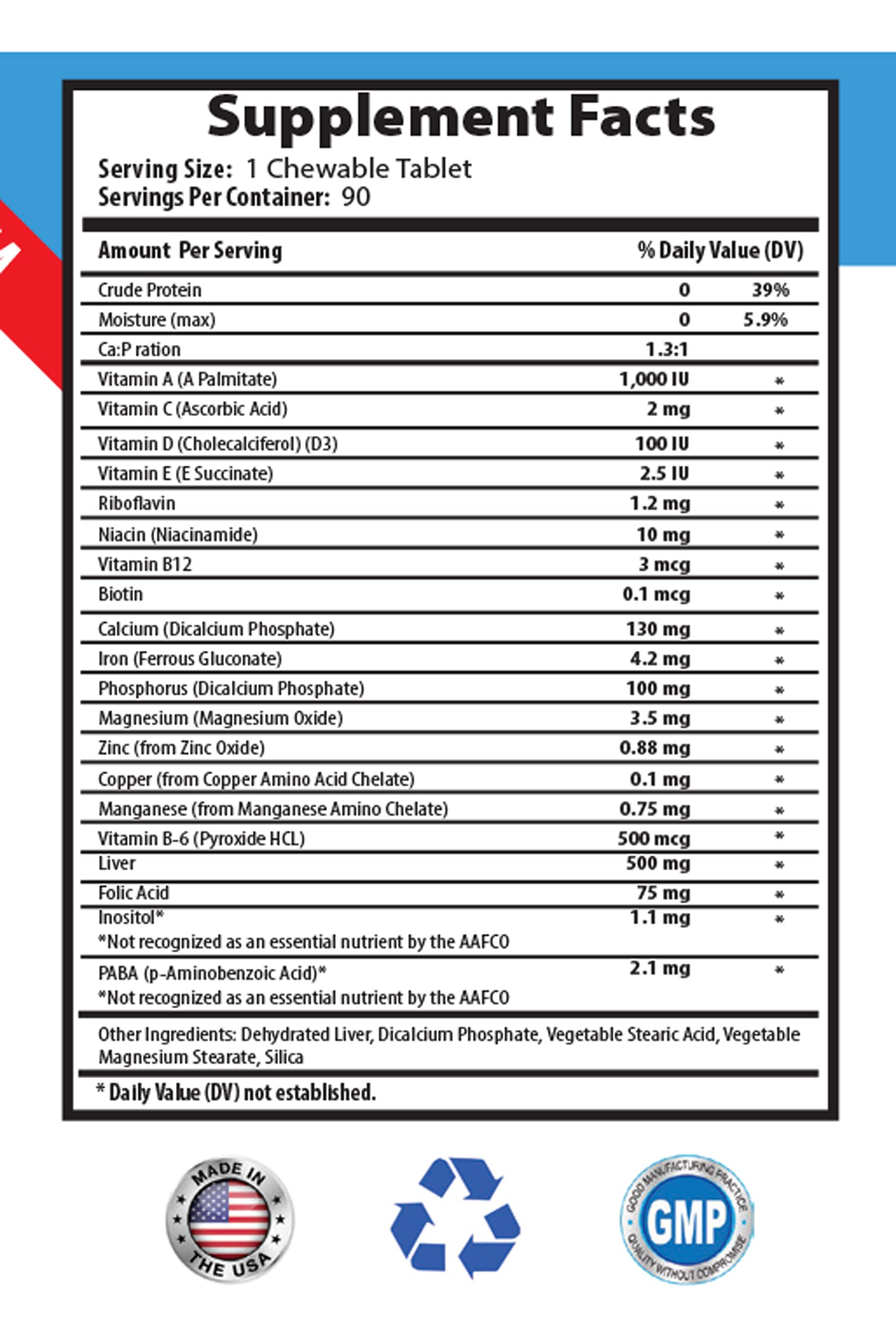 cat Immune System Support - Ultra CAT Vitamins - Mineral Supplement - Premium Chews - Vitamin Supplement for Cats - 180 Treats (2 Bottles)