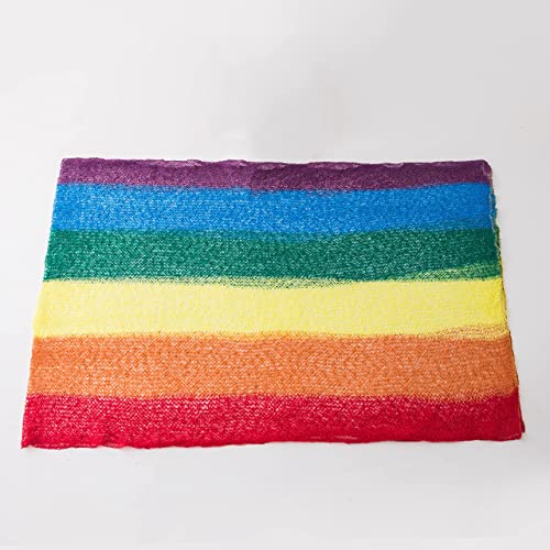 Zeroest Newborn Photo Shoot Props Baby Photography Blanket Infant Photos Outfits Flexible Rainbow Wrap (Multicolor)