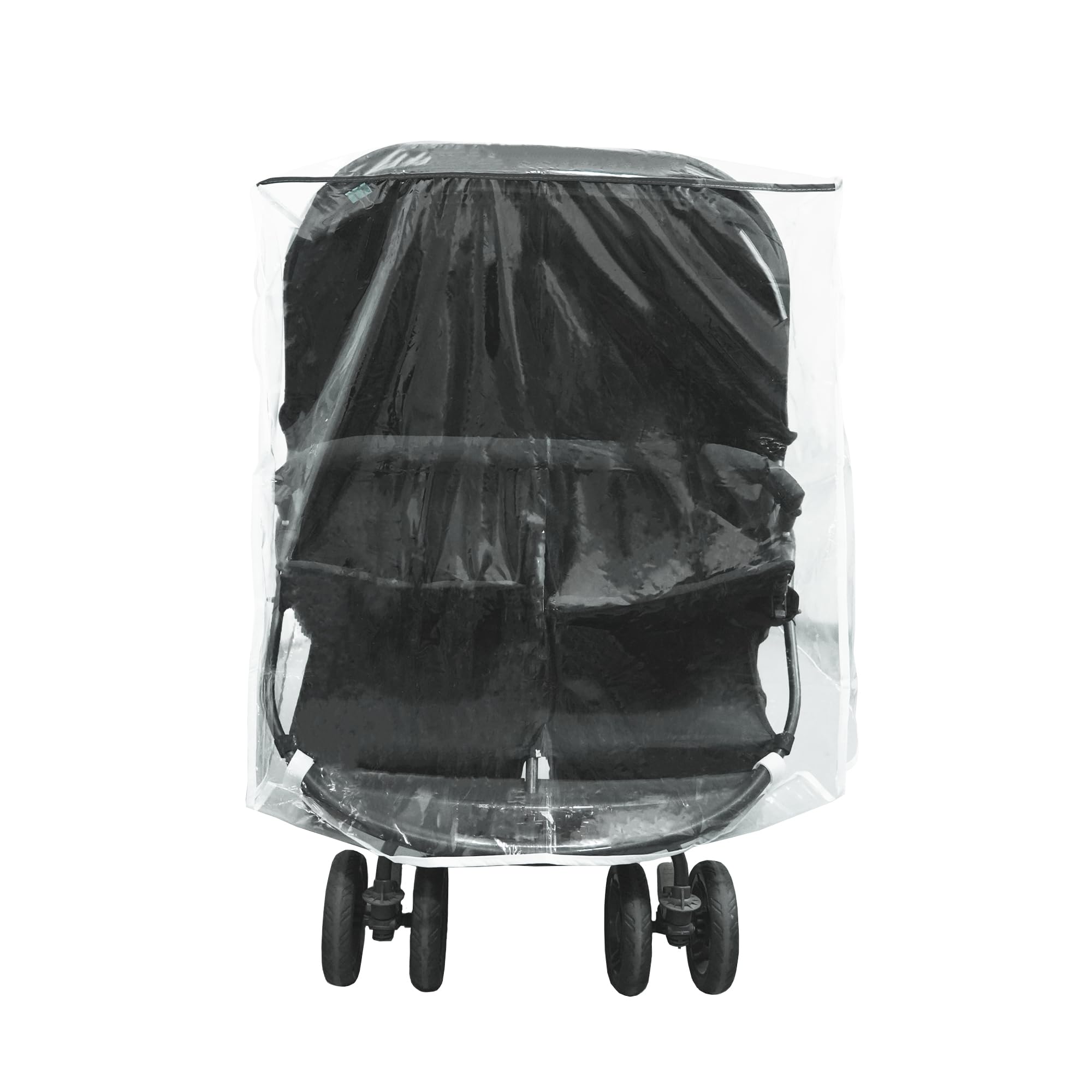 Universal Waterproof Twins Baby Pushchair Rain Cover Side by Side Double Pushchair dust Proof Cover Baby Carriage Pram Accessories Stroller Raincover