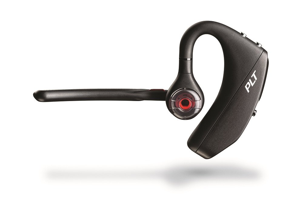 Plantronics Voyager 5200 Bluetooth Headset Black Bluetooth Headphones and Headsets (Renewed)