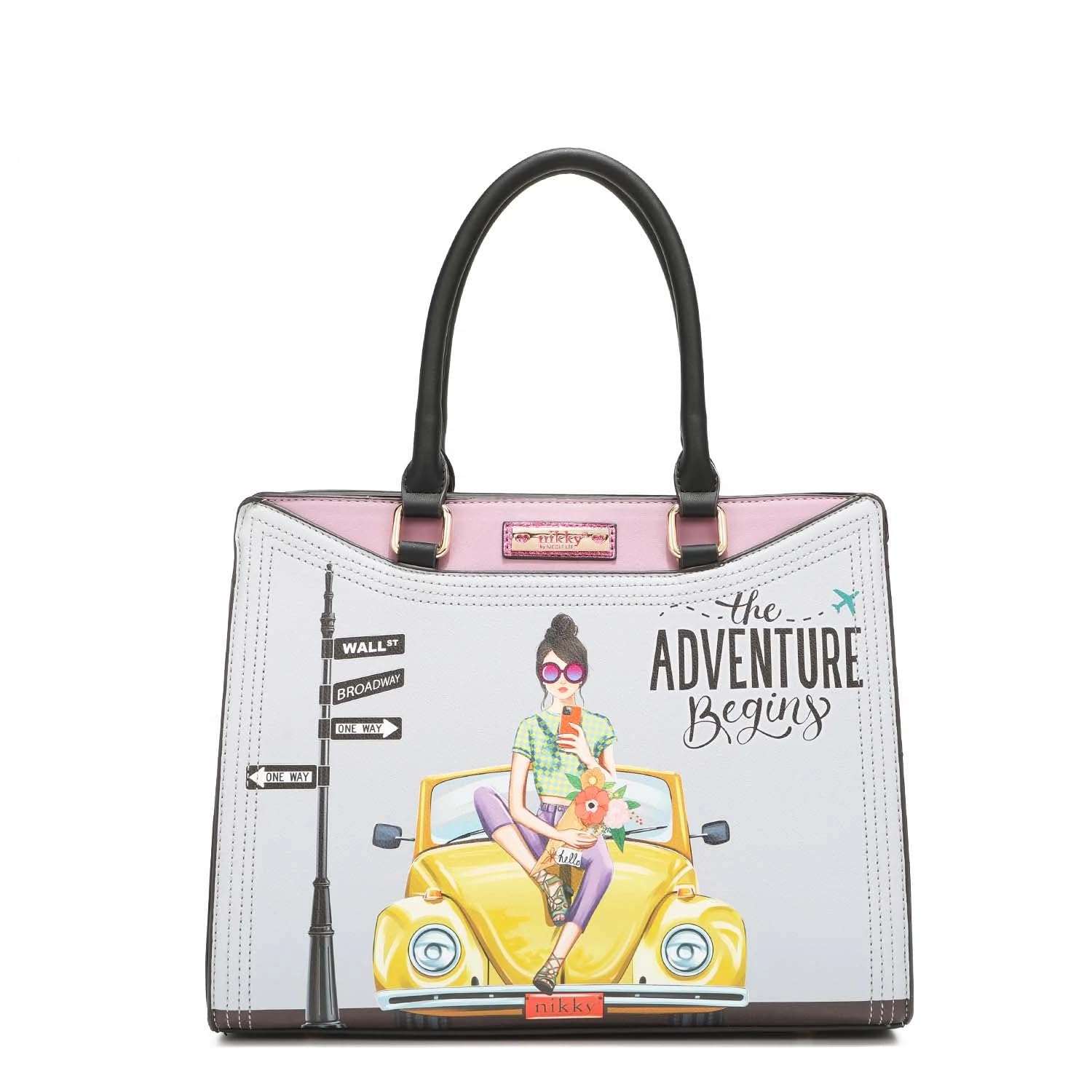 FUN BEGINS 3 PIECE SET (HANDBAG, CROSSBODY, WALLET)