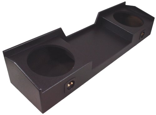 Kicker Bundle Compatible with 1999-2006 Chevy Silverado Extended Truck 43C124 Dual 12" Loaded Sub Box Enclosure with HA-A800.1 Amplifier