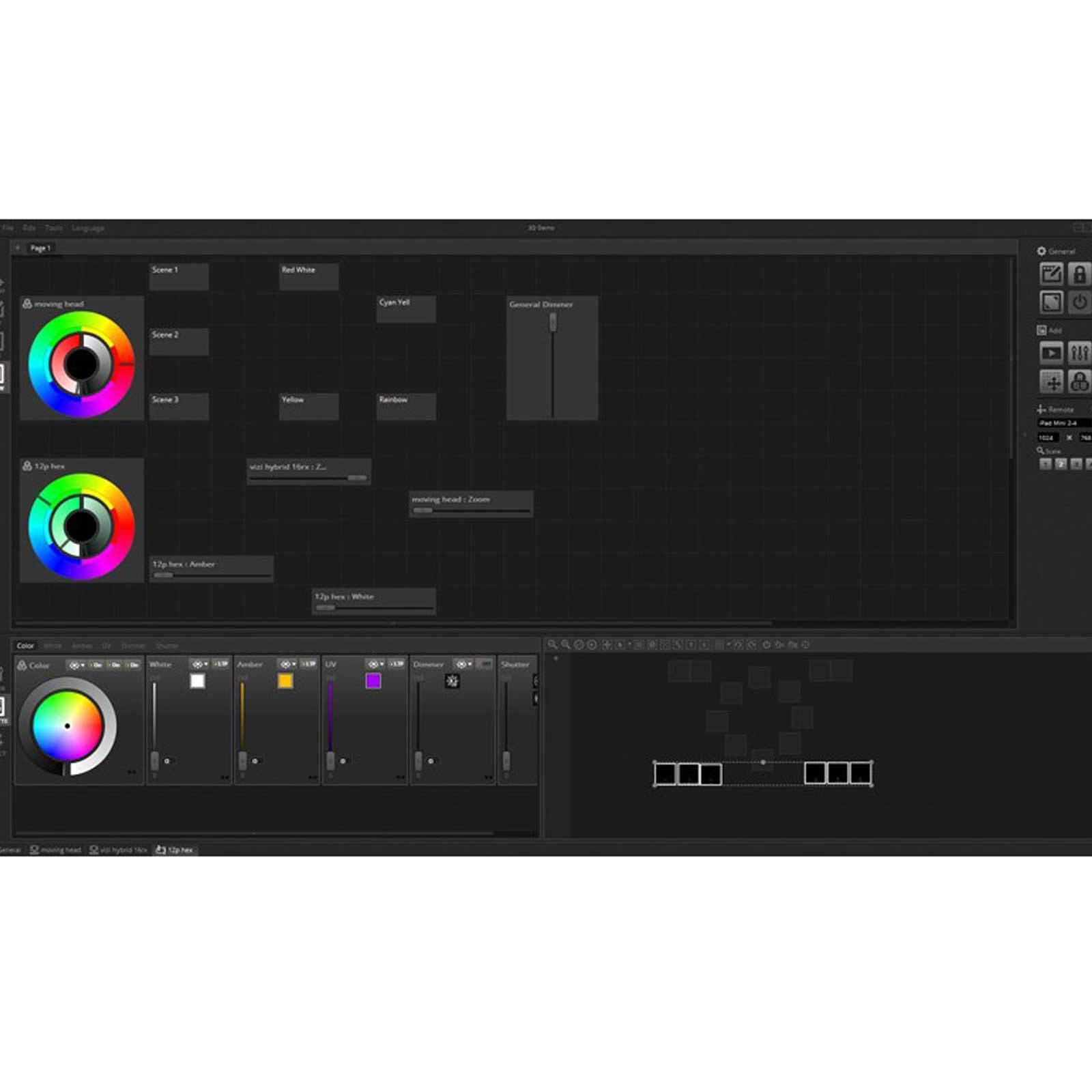 American DJ MyDmx 3.0 DMX Lighting Software and USB-DMX Interface Package