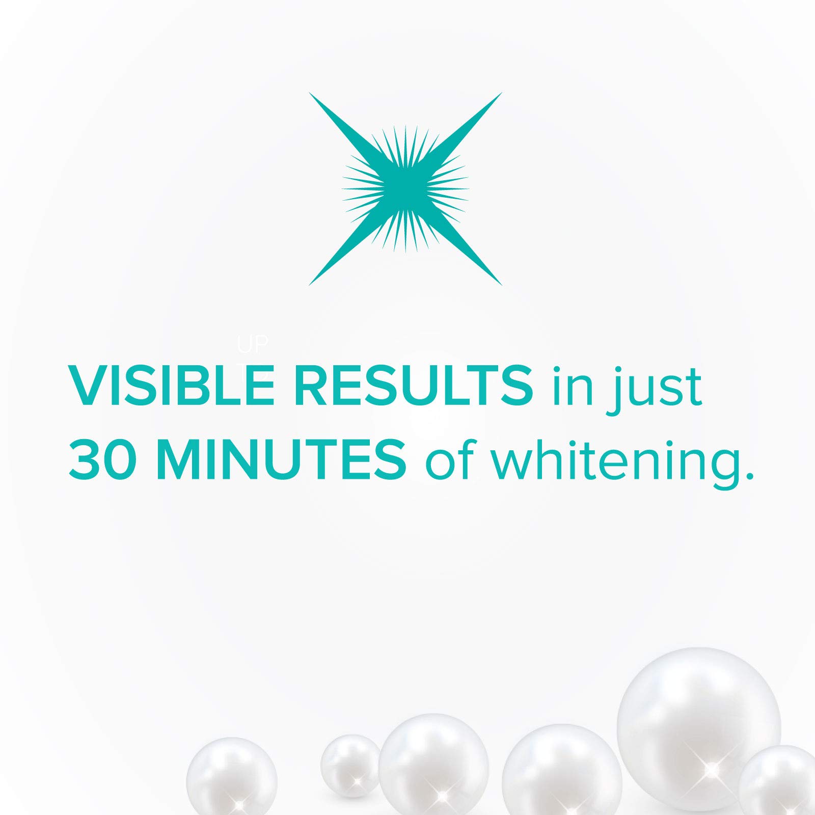 Luster Premium White 2-Minute Pearl Infused Teeth Whitening Kit, Fast Teeth Whitener, Pearl Infused Whitening Rinse & Whitening Serum (2-Piece Kit), Mint