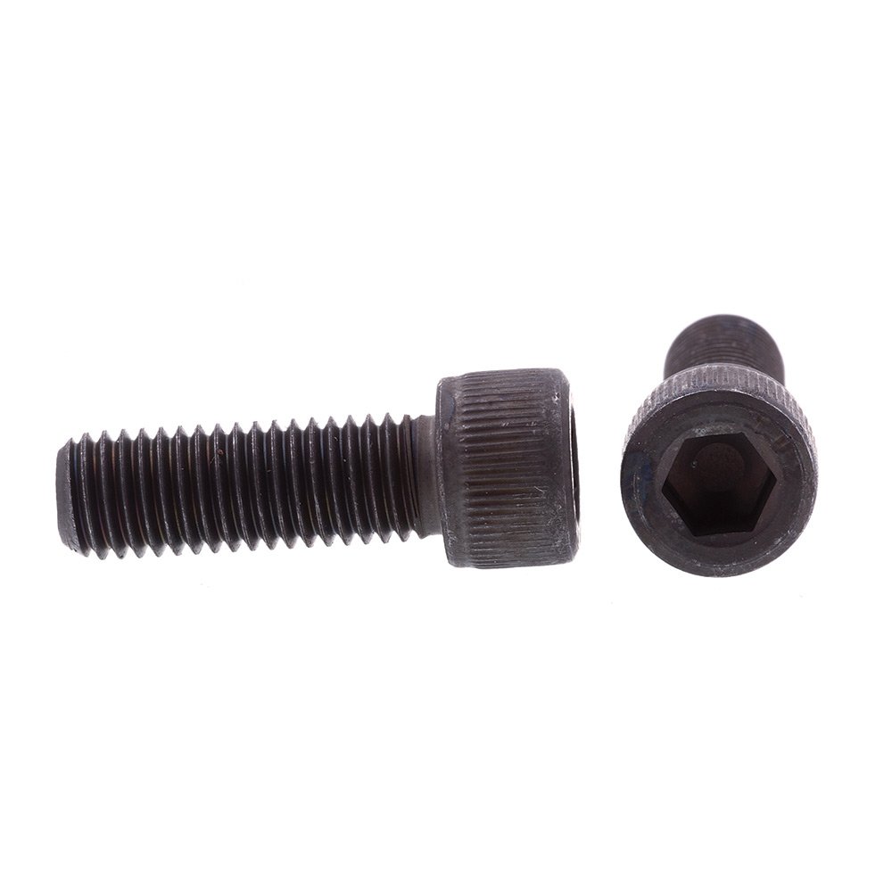 Prime-Line 9178369 Socket Head Cap Screws, Hex (Allen) Drive, 1/4 in-28 X 3/4 in, Black (10 Pack)
