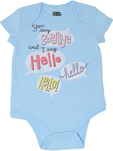 Lyrics by Lennon and McCartney Lennon & McCartney Newborn Baby Girls 5 Pack Bodysuits MulticoloRed 3-6 Months