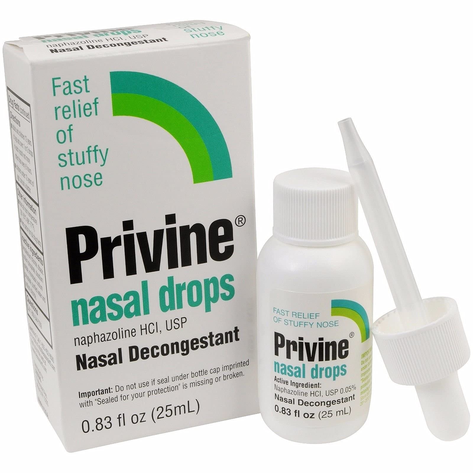 Privine Nasal Drops-0.83 oz (Pack of 2)