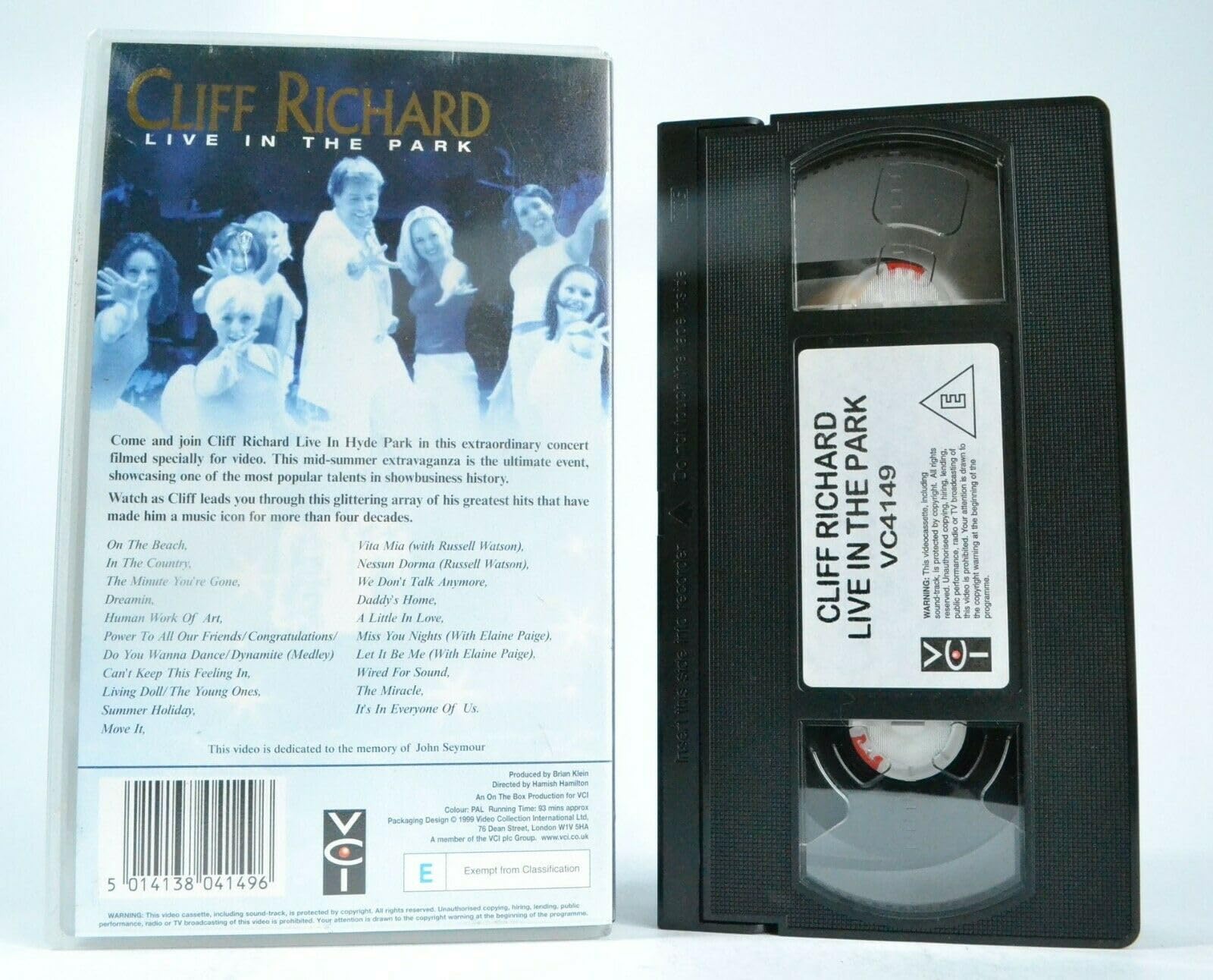Cliff Richard: Live In The Park [VHS]