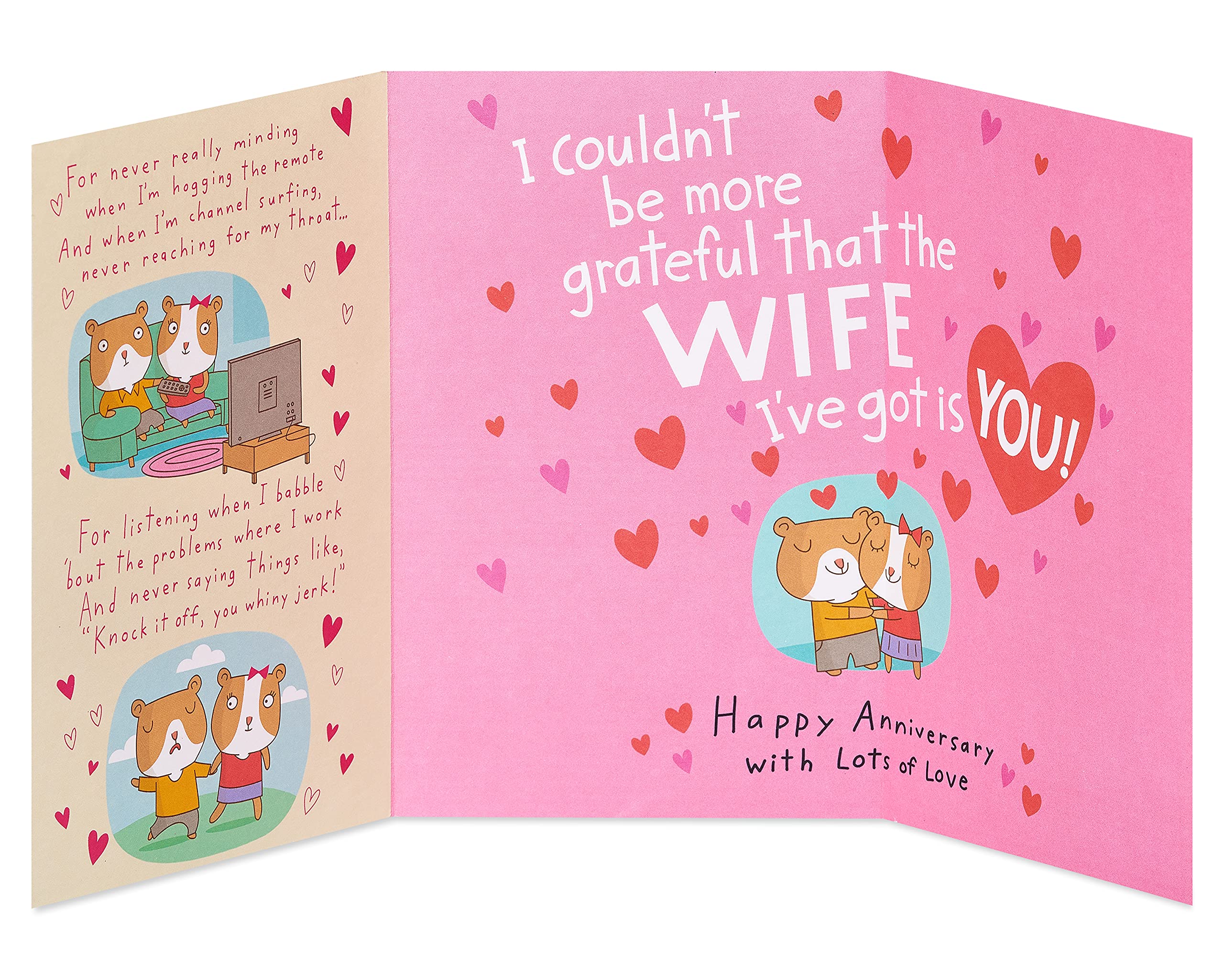 American Greetings Anniversary Card for Wife (My Amazing Wife)