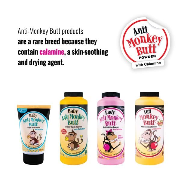 Lady Anti-Monkey Butt Powder with Cornstartch - Net Wt. 6 oz.[Health and Beauty] [Misc.]