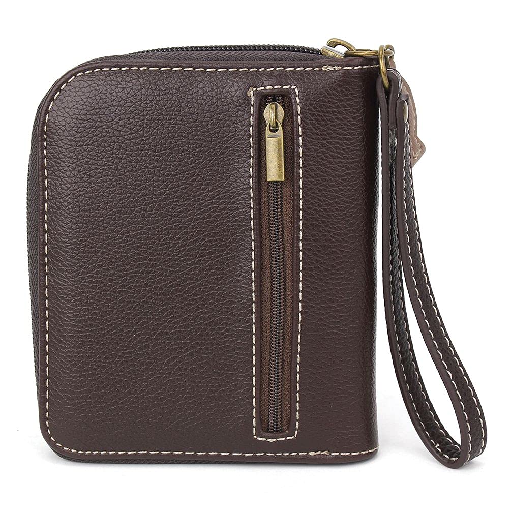 Chala Handbags Cat Generation II Zip-Around Wristlet Wallet, Cat Mom Cat Lovers