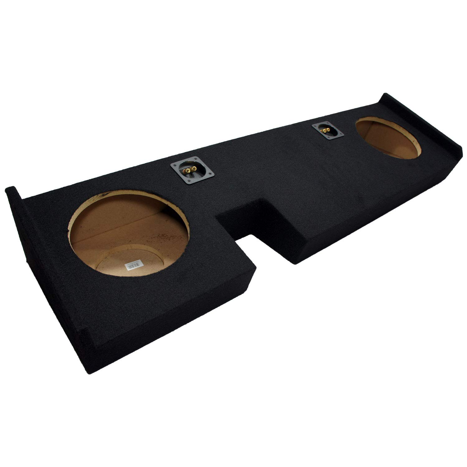 American Sound Connection 2009-2014 Ford F150 Extended Super Cab Truck Dual 10" Custom Fit Sub Subwoofer Box Enclosure