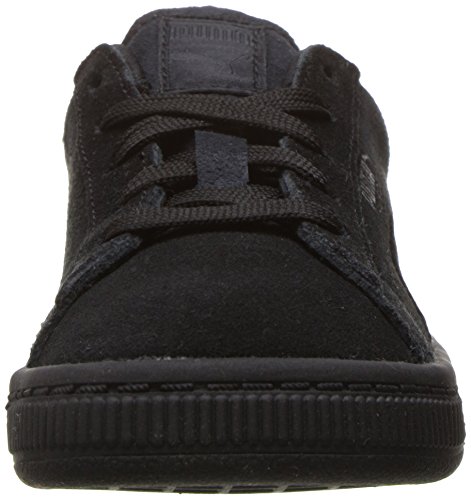Puma Baby Girls Suede Classic Badge Sneaker, Black Black, 7 Infant