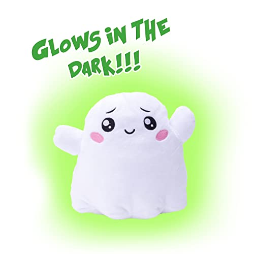 LankyBox Giant Mystery Box: Wearable Boxy case, 2 Figures, one 6β Glow-in-The-Dark Plush, a Squishy , pop-it Fidget Toy, Canny with pop-Out Sticky, and 3 Stickers
