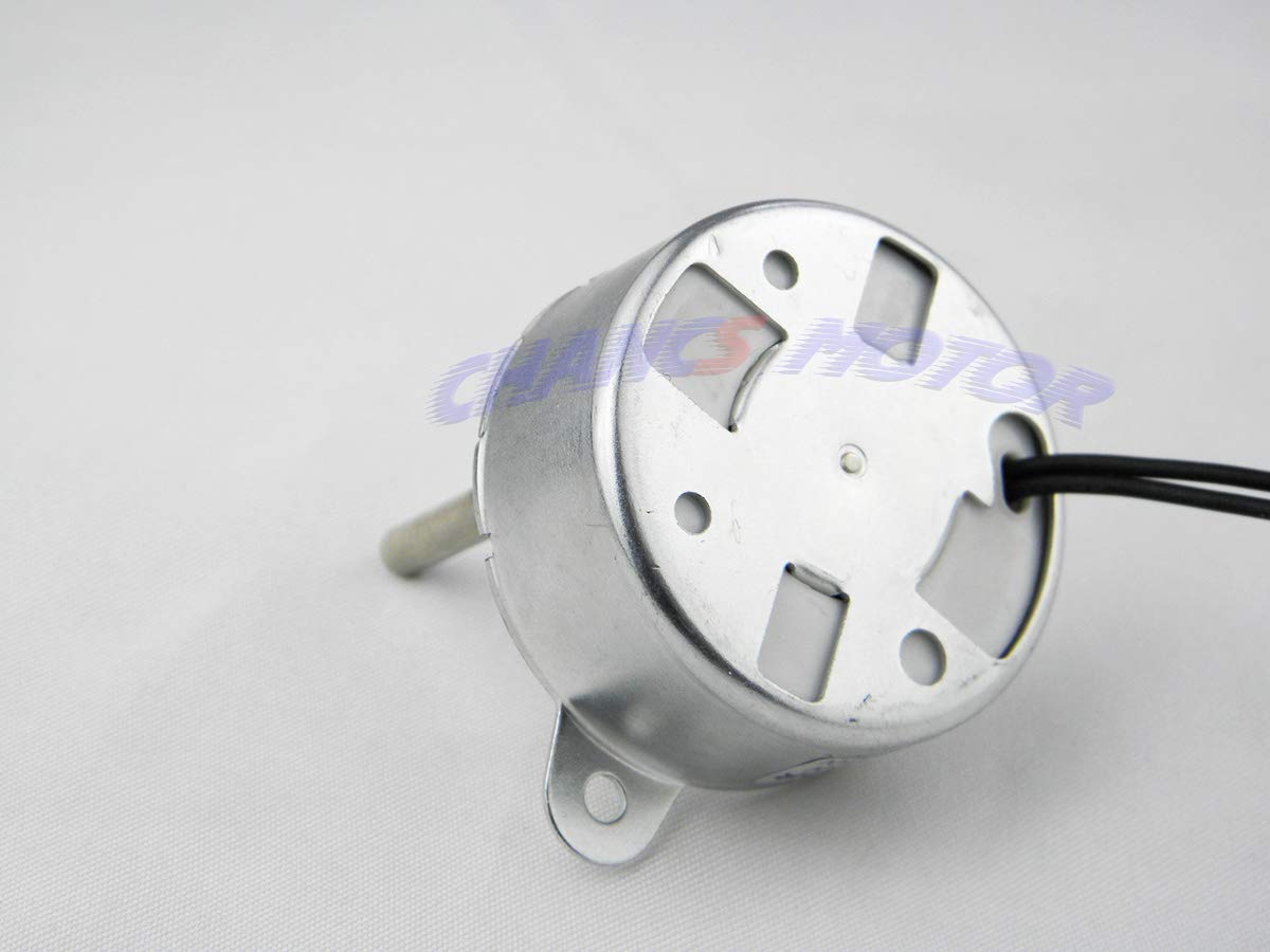 CHANCS Synchronous Motor TYC-40 AC 12V 5RPM Shaft Length 33mm for Christmas Decoration Micro Motor