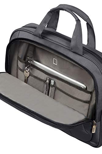 American Tourister At Work Briefcase 42 centimeters 15 Grey (Grey/Orange)