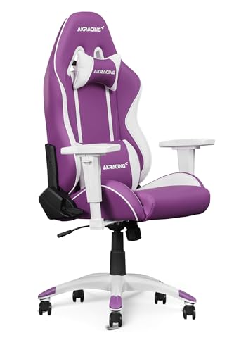 AKRacing California Gaming Chair XS Extra Small, Swivel, Rocker and Seat Height Adjustment Mechanisms with 5/10, Purple