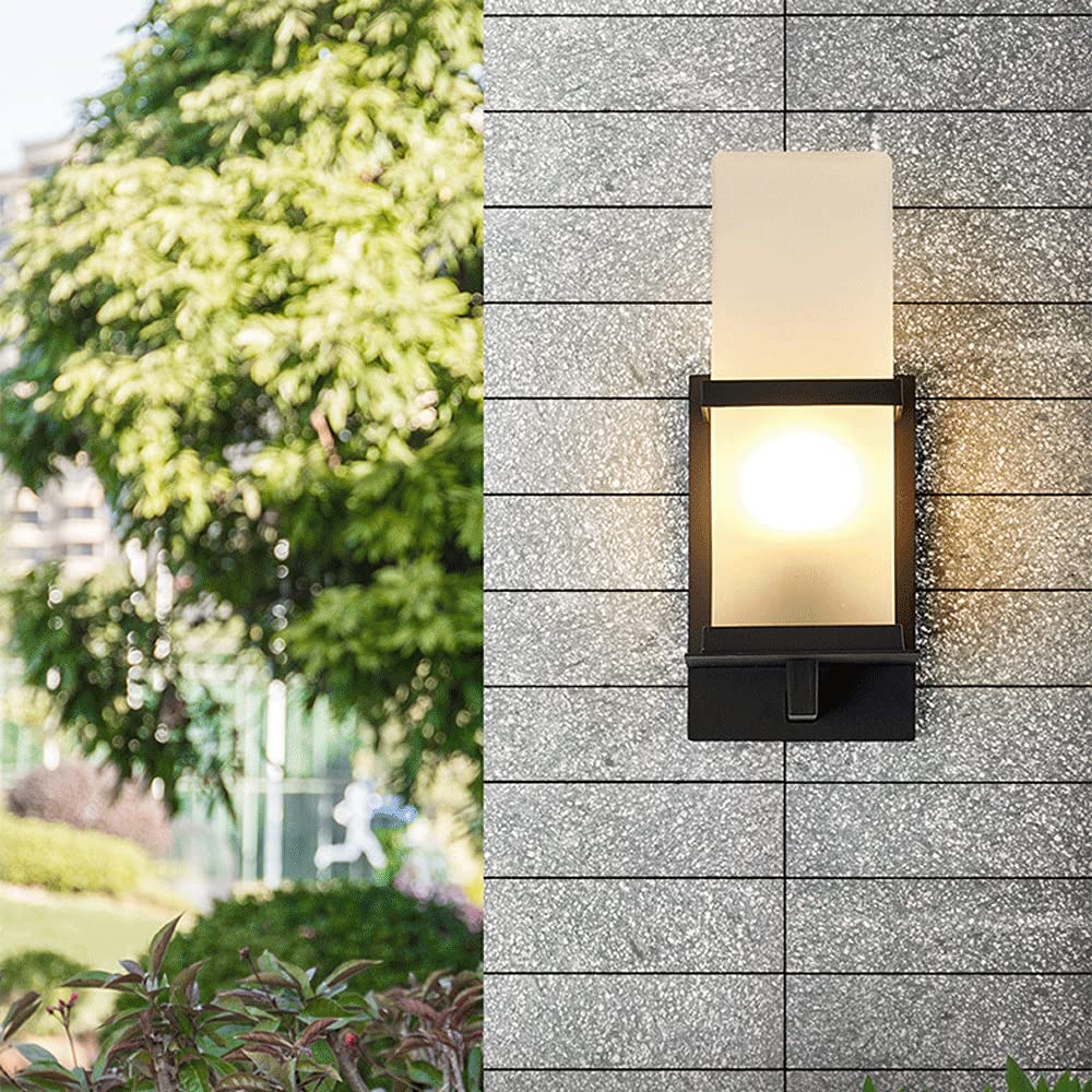 CHENBAI E27 Outdoor Lighting Wall SconceNew Chinese Garden Lights,Exterior Wall Home Lighting Waterproof Wall Mount Lights,Decorative Suitable for Courtyard Garage Porch Lighting Fixtures
