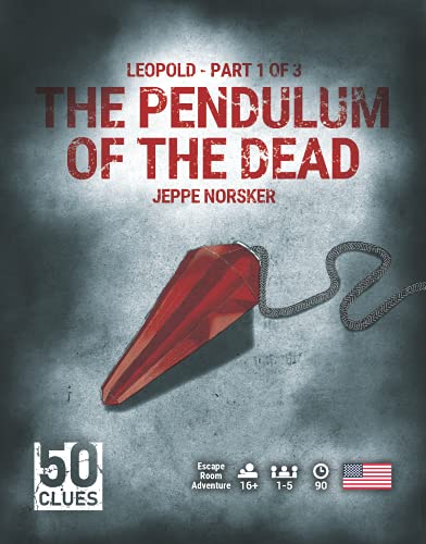 COILEDSPRING 50 Clues | 50 Clues - Part 1: The Pendulm of The Dead | Puzzle Escape Game | Ages 16+ | 1-5 Players | 90 Minutes Playing Time