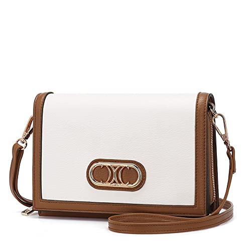 CLUCI Small Crossbody Bag for Women Leather Cellphone Shoulder Purses Travel Vacation Mom Designer Wallet
