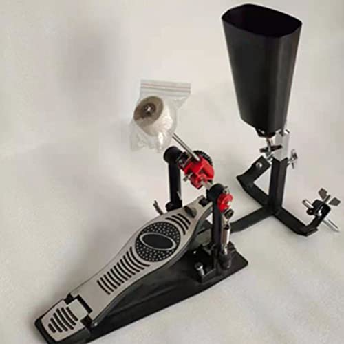 Colcolo Pedal Cowbell Bracket Multifunction Cowbell Percussion Pedals Percussion Mount for Practice Room