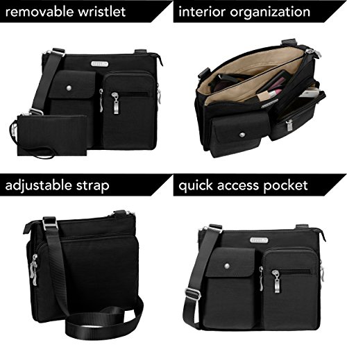Baggallini Everything Crossbody Travel Bag, Portobello, One Size