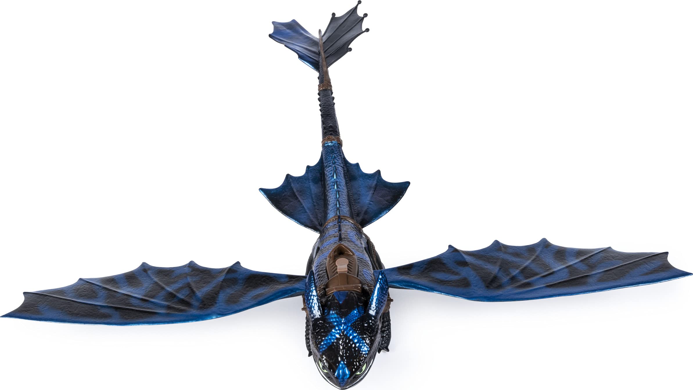 Dreamworks Dragons, Giant Fire Breathing Toothless Action Figure, 20-inch Dragon with Fire Breathing Effects