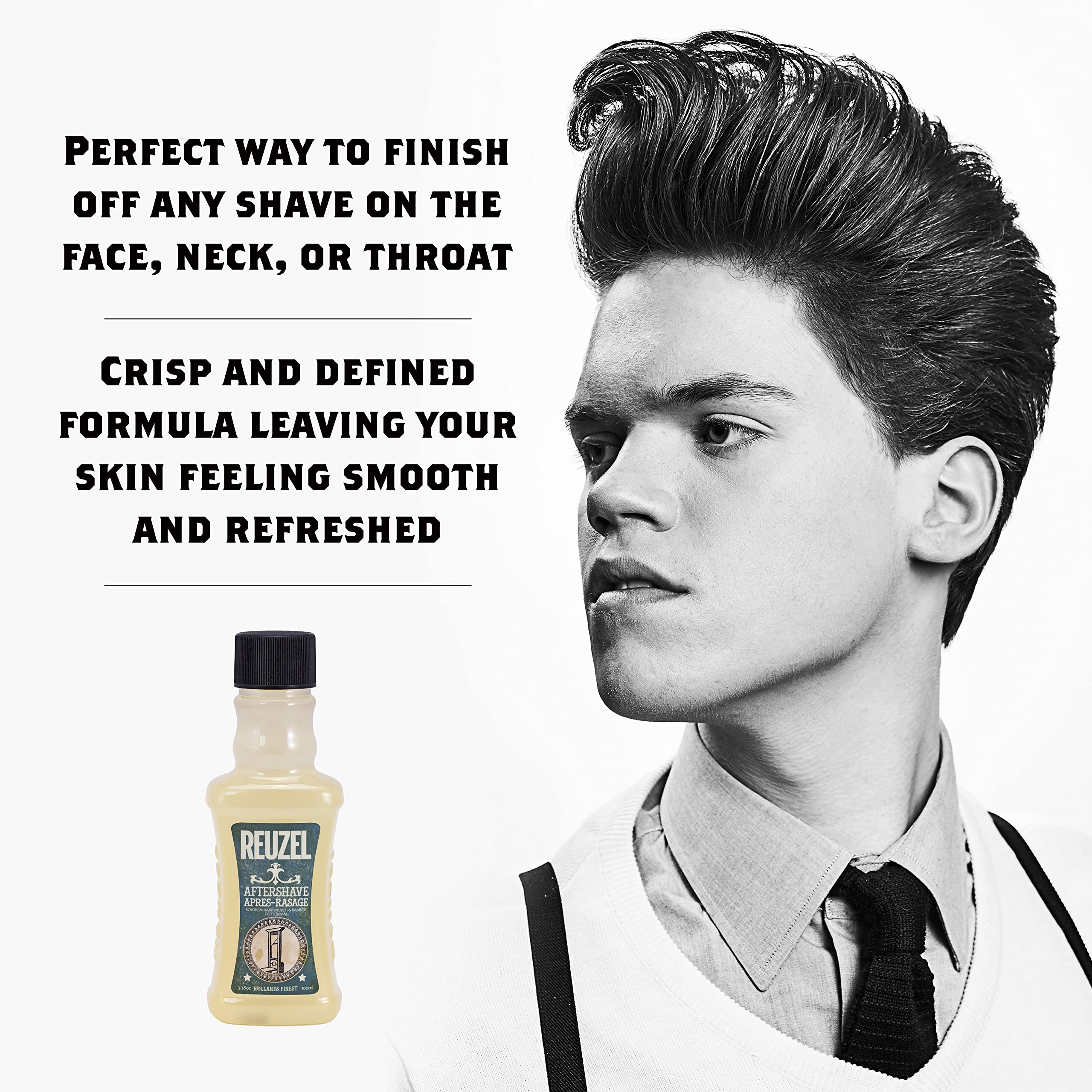 Reuzel Aftershave, Crisp and Defined Formula, 3.38 oz