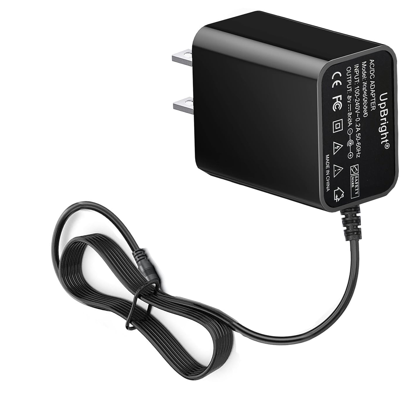 UpBright 6V AC/DC Adapter Compatible with Braun 63990 64797 Harbor Freight Tools 845 350 Lumen Worklight Rechargeable Lithium Li-Ion 3.7V 2000mAh Rugged Work Light 6VDC Power Supply Battery Charger