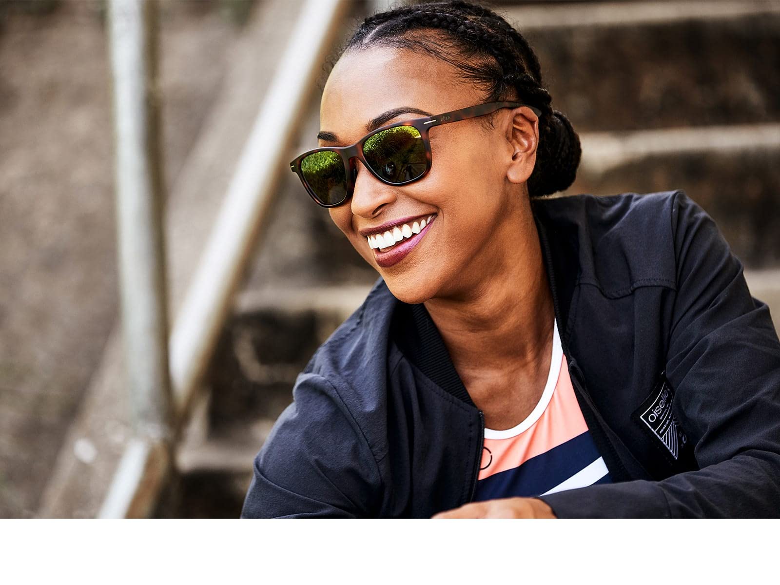 ROKA HALSEY Performance Sunglasses Designed for Sport for Men and Women - Matte Root Beer Frame - Bronze (Polarized) Lens