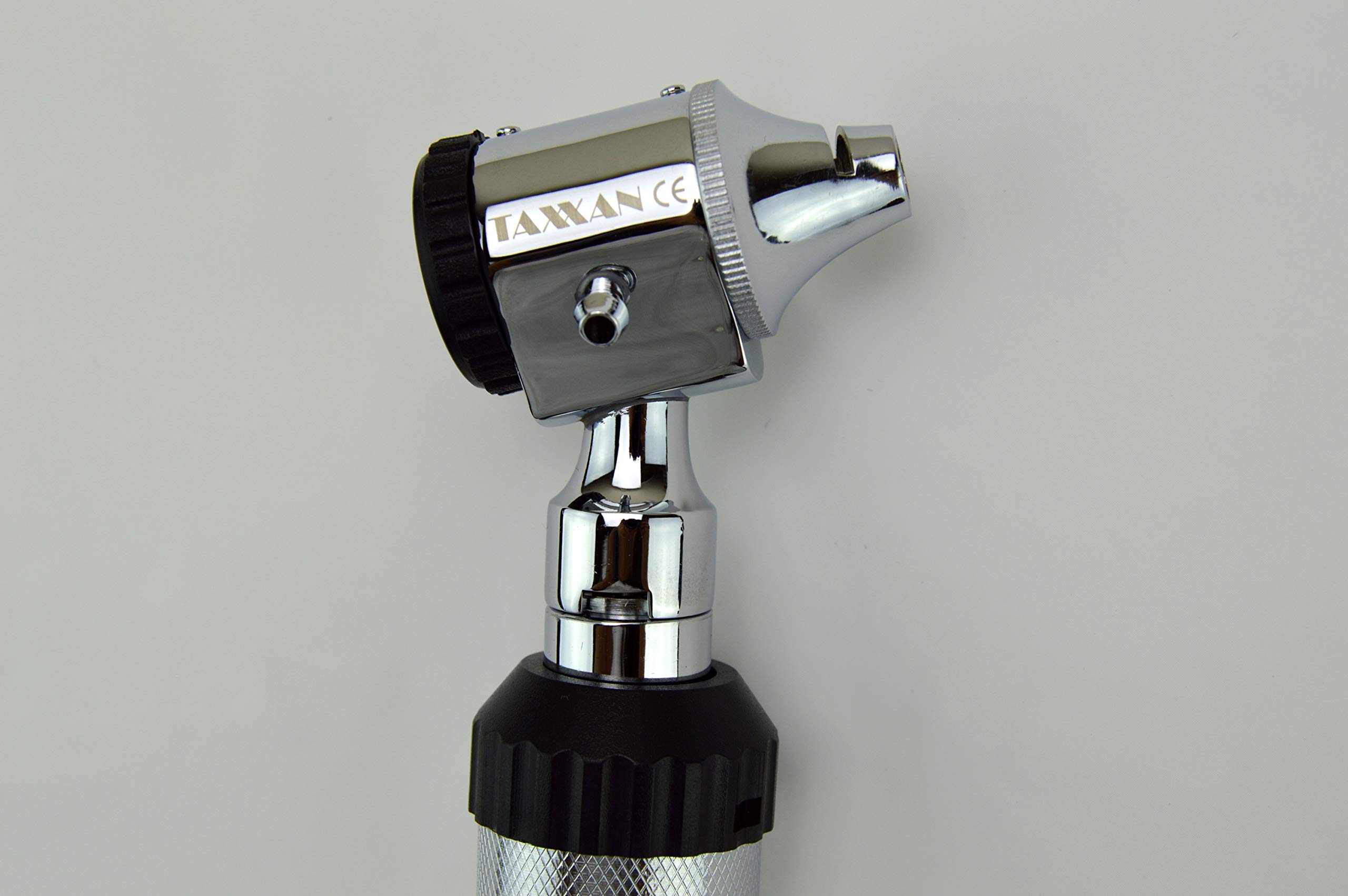 TAXXAN Otoscope ENT Diagnostic Set with Metal Adapter to USE Standard Disposable Speculum