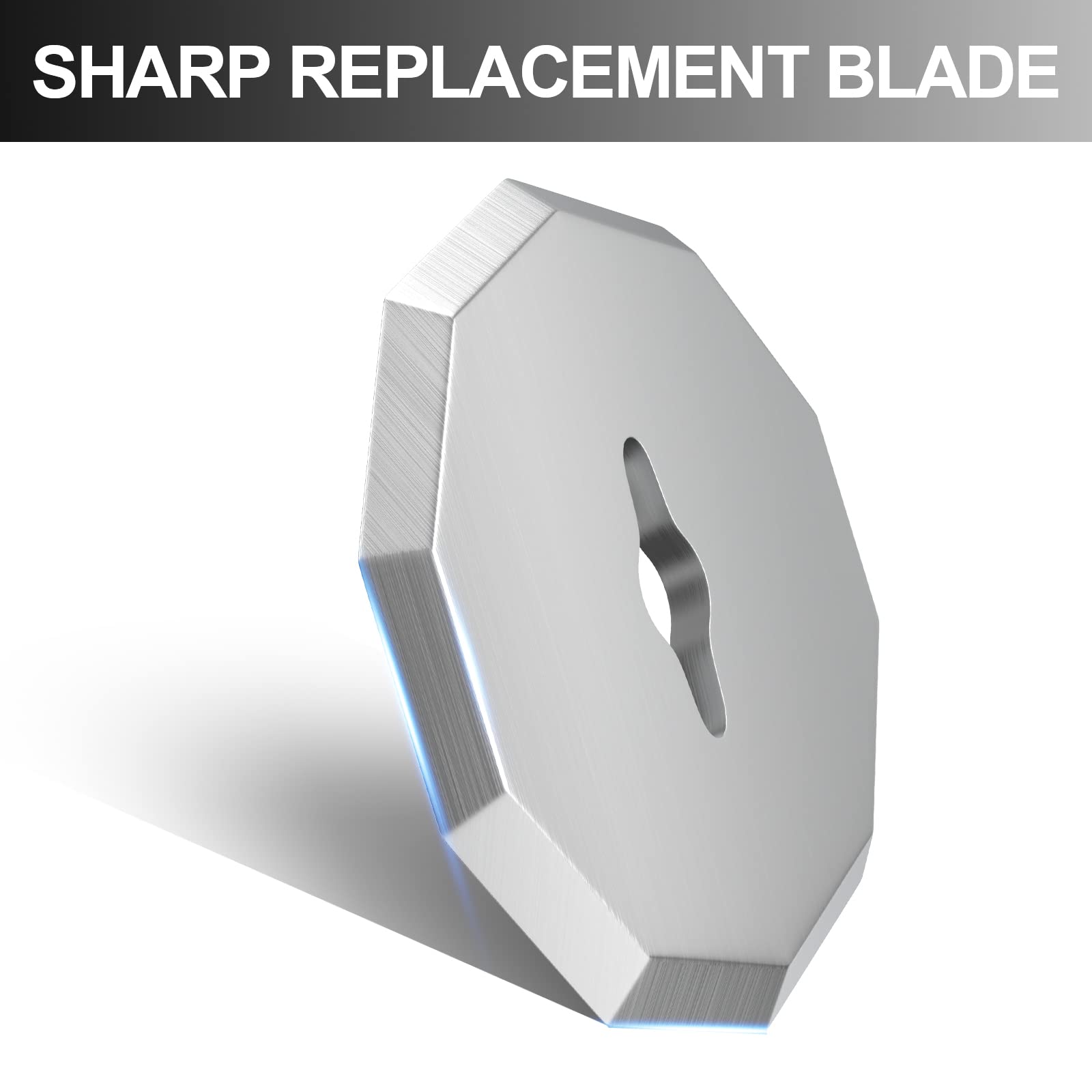 Blades Replacement Rotary Blades Compatible with Worx ZipSnip Cordless Electric Scissors, Fits RC2600K, RC2601, RC2602, WX080L, WX081