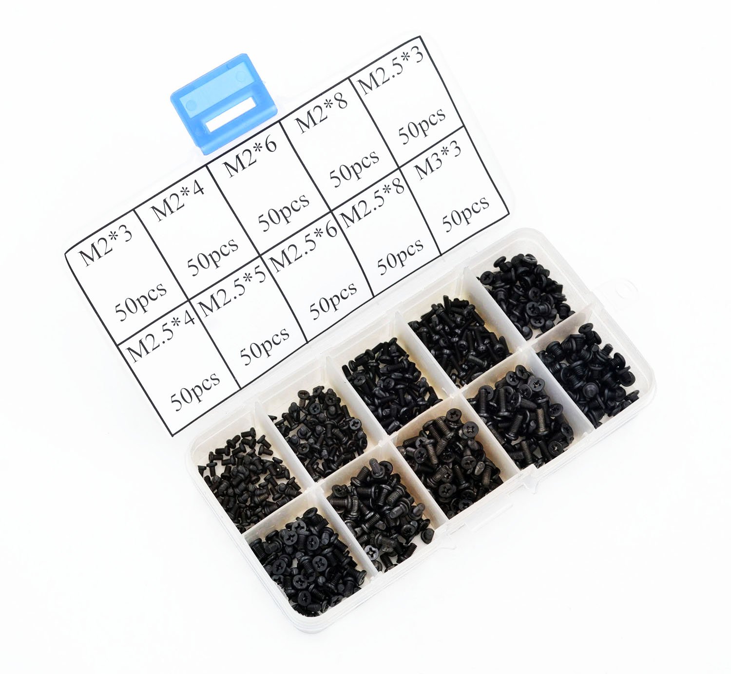 RION TECH 500 pcs Laptop Notebook Computer Screw Kit Set for IBM HP Dell Lenovo Samsung Sony Toshiba Gateway Acer