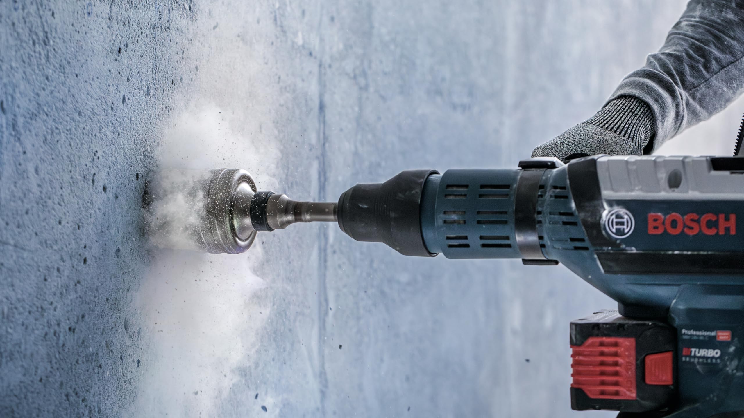 Bosch 1x PRO SDS max-5 Core Cutter, One-Piece (for Concrete, Concrete Building Block, Ø 100 mm, Professional Accessory Rotary Hammer Drill)