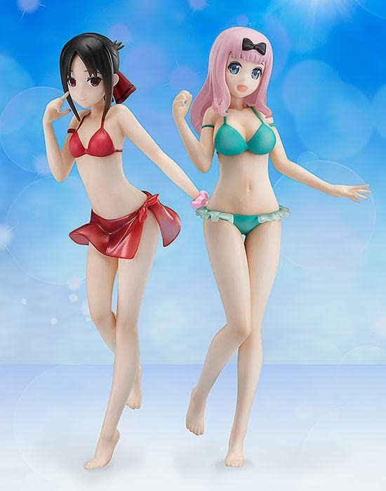 FREEing Kaguya-sama: Love is War: Kaguya Shinomiya (Swimsuit Version) 1:12 Scale PVC Figure, Multicolor