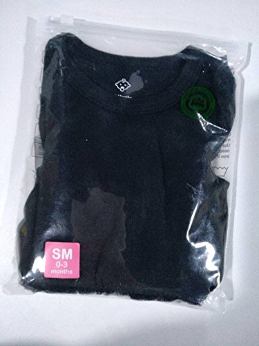 ROMPERINBOX Baby Girl Ruffle Dress Bodysuit Black Summer Newborn Infant Tulle Romper Dresses 0-24 Months (3-6 Months)