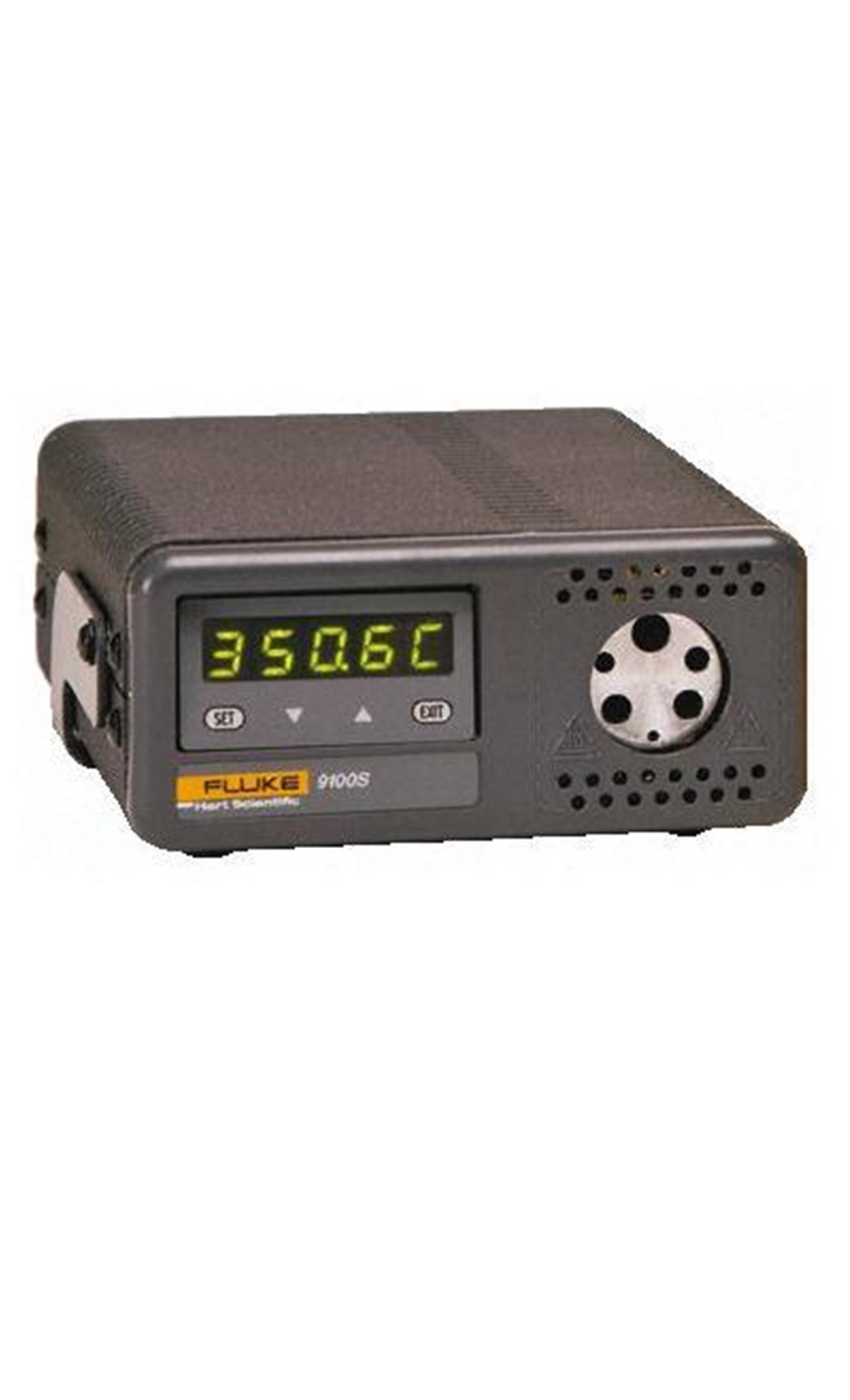Fluke Calibration 9100S-A-156 HDRC Handheld Dry-Well Hi-Temperature Calibrator, Block A, 35 to 375°C Temperature Range, 115V