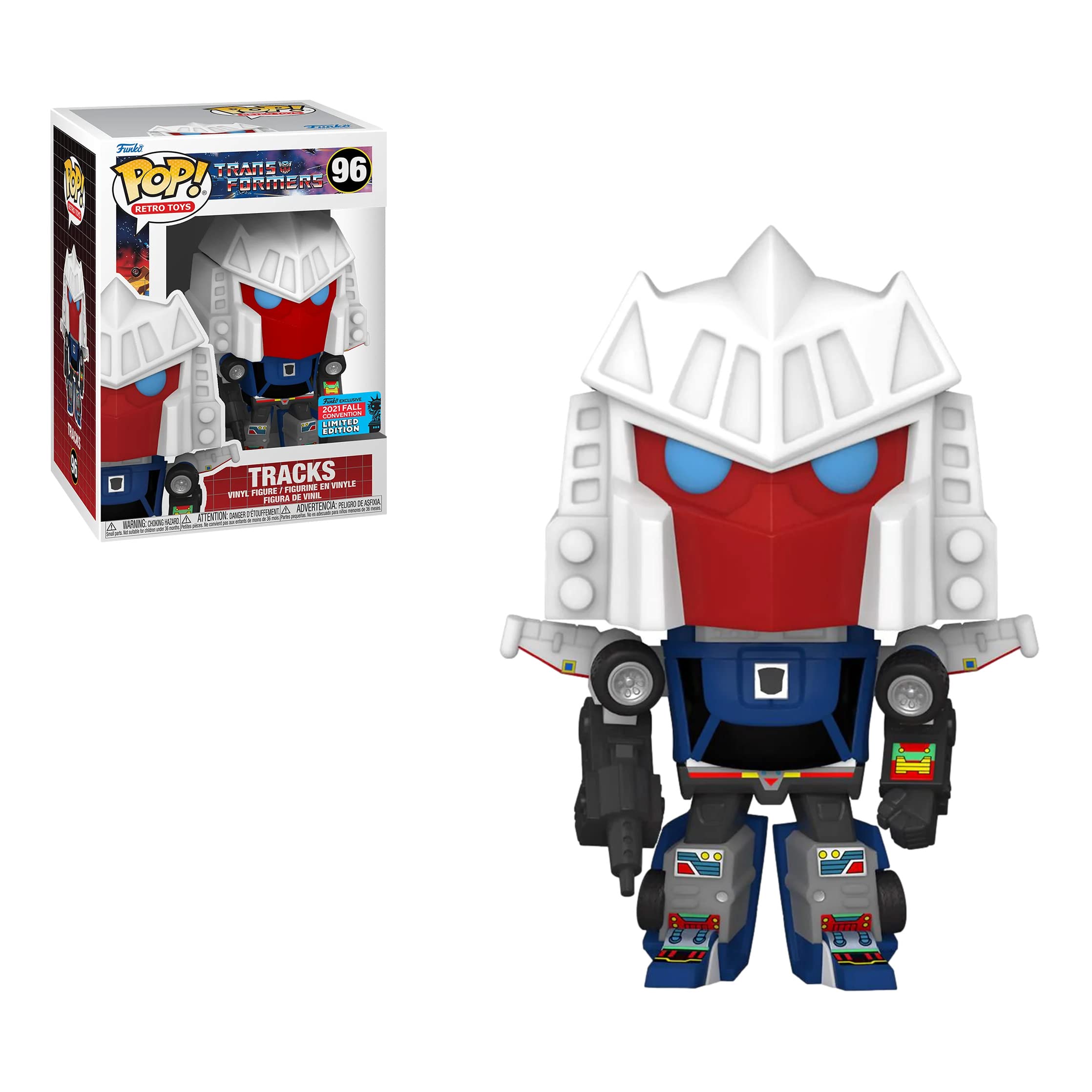 Funko Pop! Transformers Tracks Vinyl 2021 Fall Convention Figure