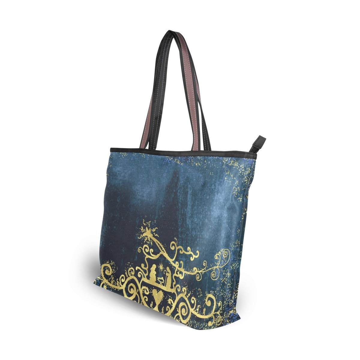 ColourLife Christmas Nativity Scene Shoulder Bag Tote Bag Handbag for Women