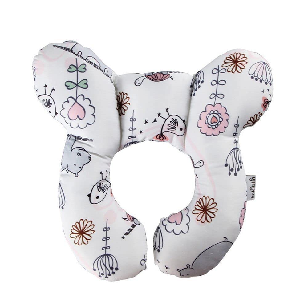 Baby Travel Pillow, Toddler Comfortable Sleeping Headrest, Infant Head and Neck Support Cushion for Car Seat,Travel and Stroller