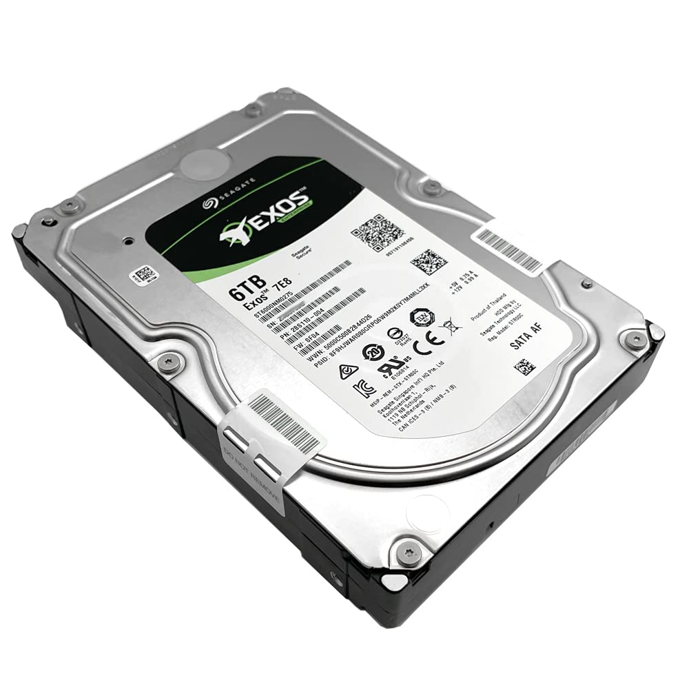 Seagate Enterprise Capacity 3.5 HDD V.4 Hard Drive 6 TB SATA 6Gb/S (ST6000NM0275)